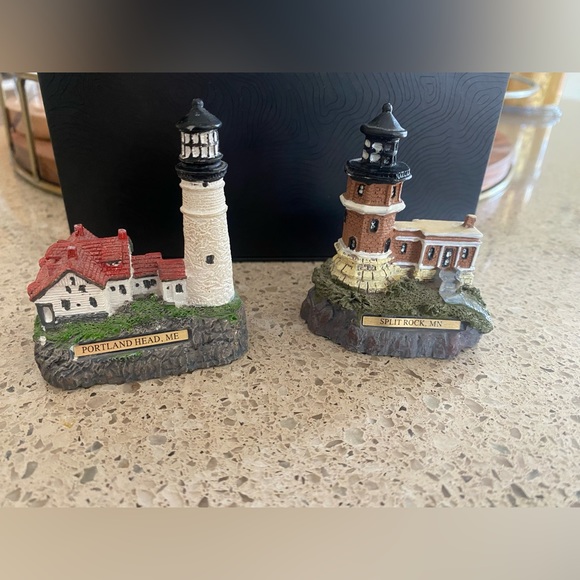 Other | Vintage Lighthouse Collectible Set Of 2 199s Guc | Poshmark